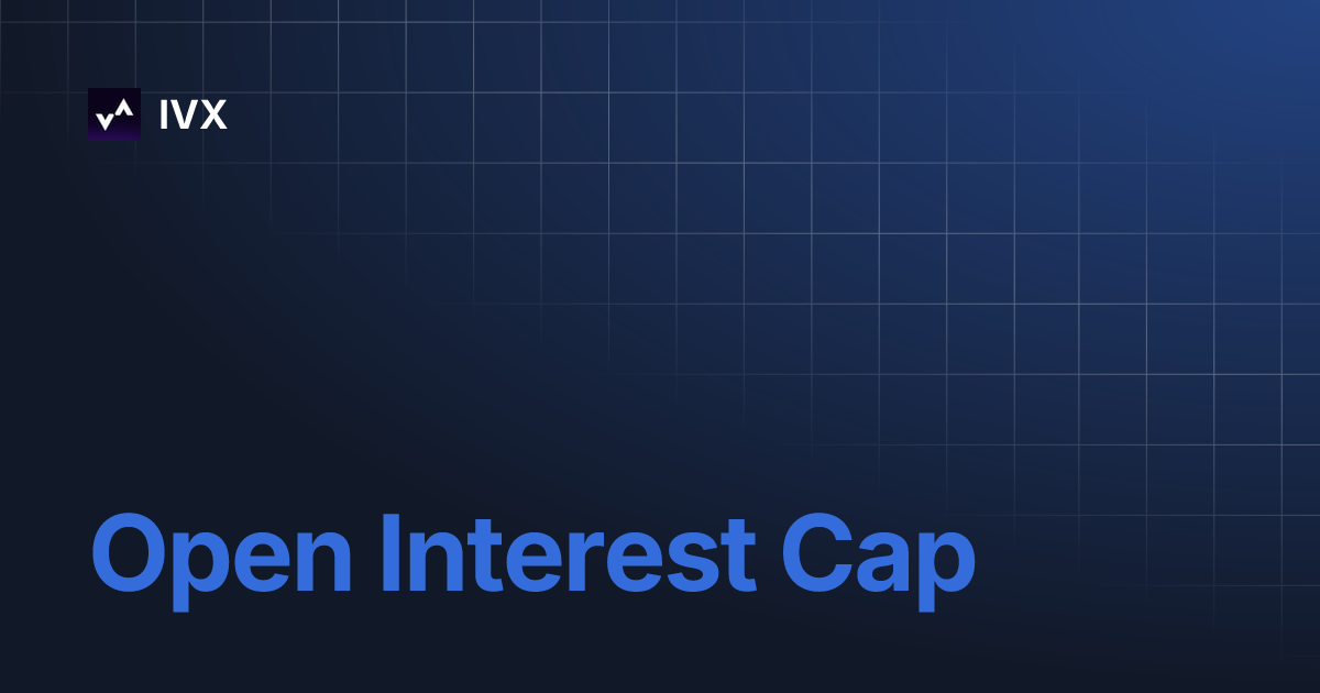Open Interest Cap | IVX